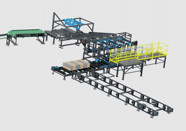 Automated Lumber Grading Line – Atlas Machinery